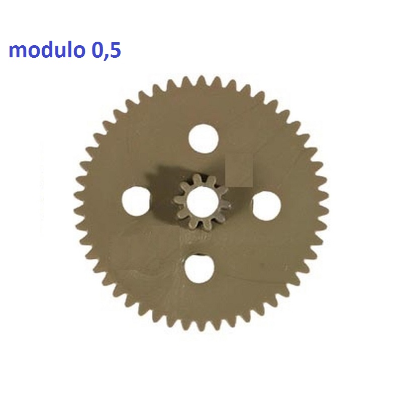 Ingranaggi in plastica modulo 0.5 da Ø 25,80 mm. - Utensileria Revelli
