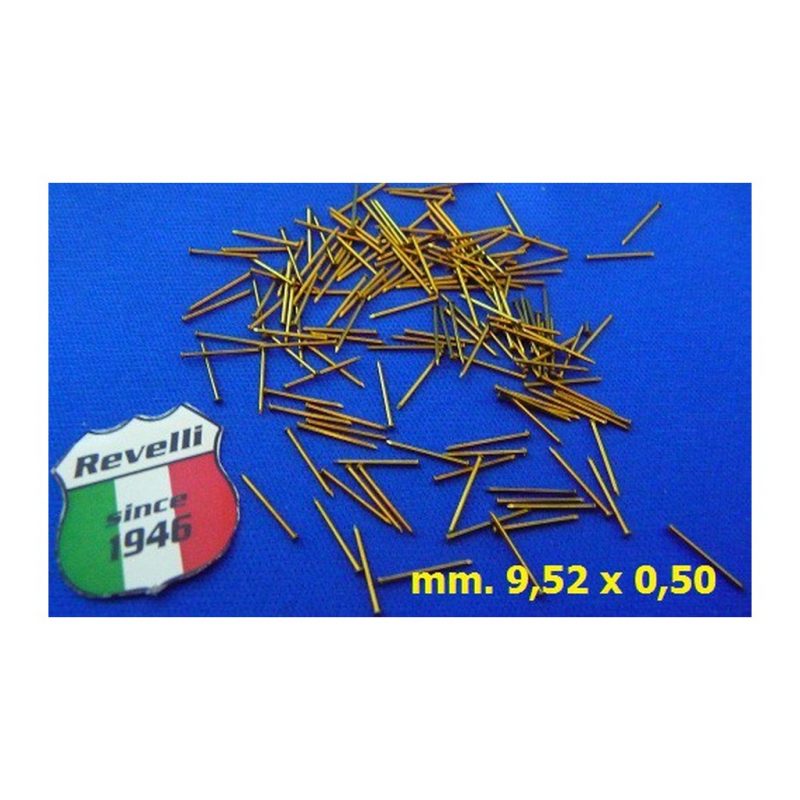 100 Chiodini lunghi mm. 9,52 x 0,50 - Utensileria Revelli
