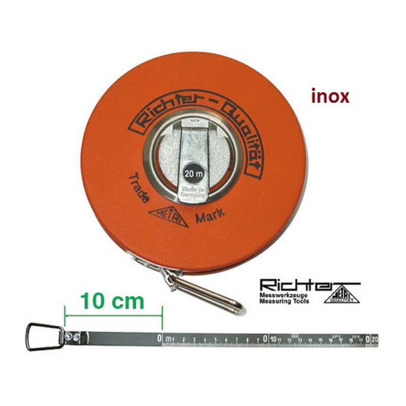 Bindelle metriche con nastro in acciaio inox - Utensileria Revelli