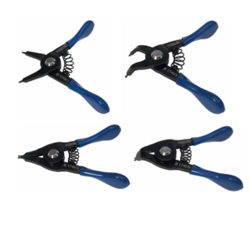 Set di 4 mini pinze per anelli Seeger - Utensileria Revelli