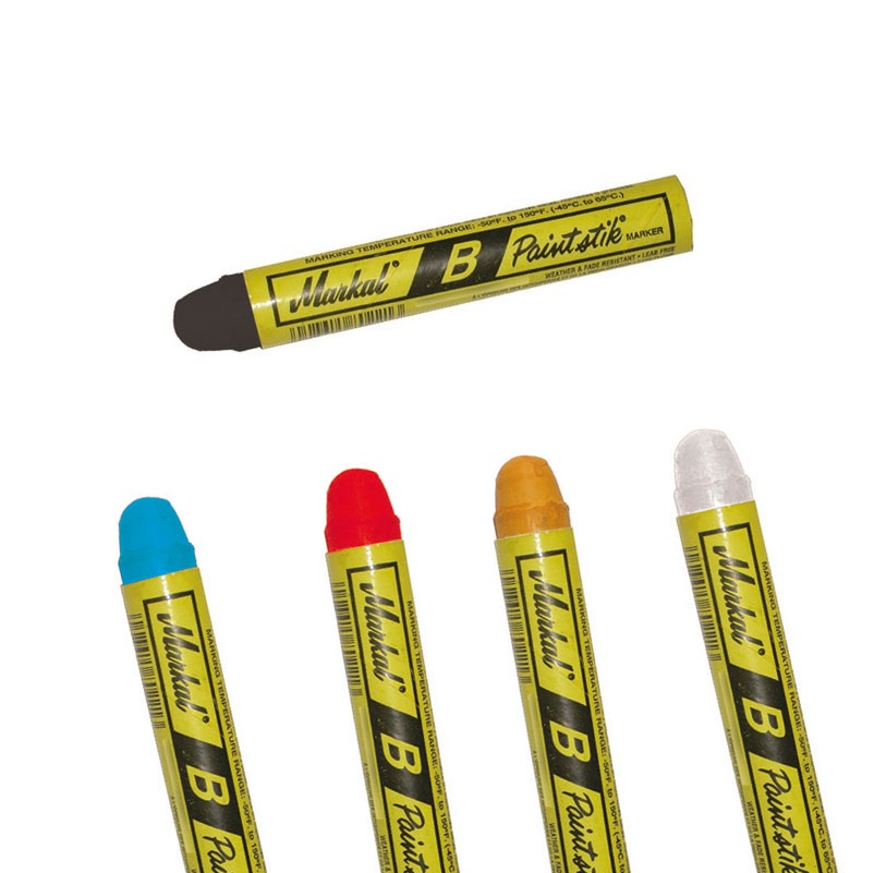 Marcatore per uso industriale tipo a STICK con punta tonda grossa ...