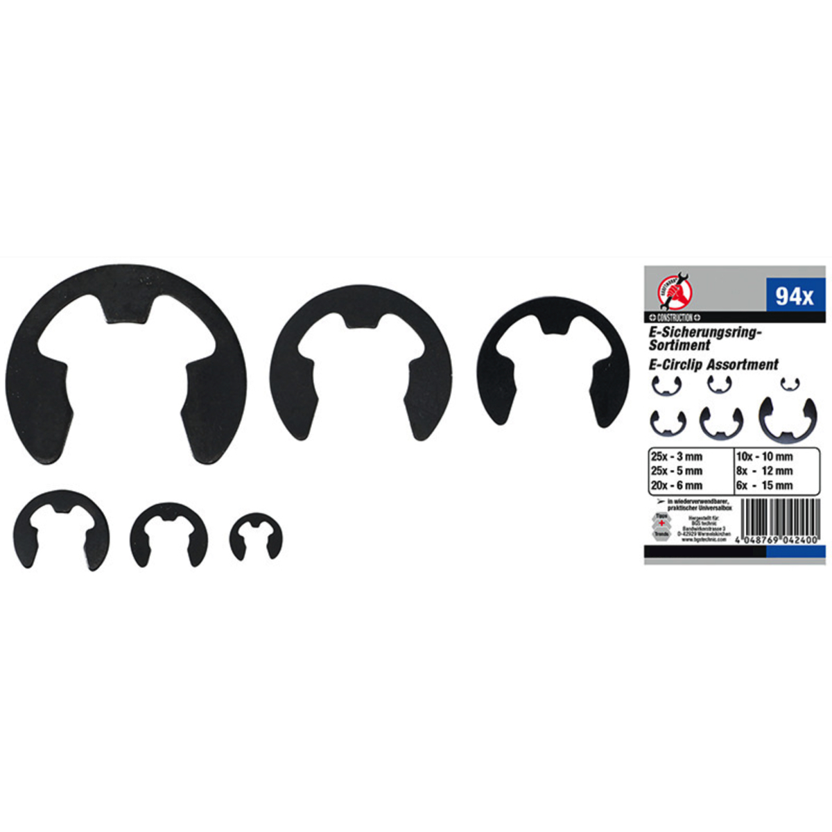 Kit anelli di arresto benzing - Utensileria Revelli